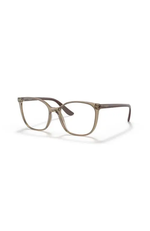 VOGUE EYEWEAR 52mm Rectangle Optical Glasses