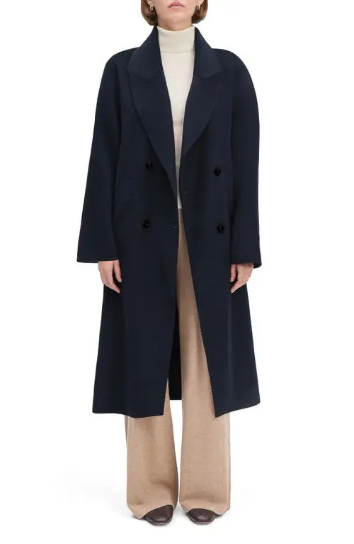 FAVORITE DAUGHTER The Luca Wool Blend Double Breasted Coat