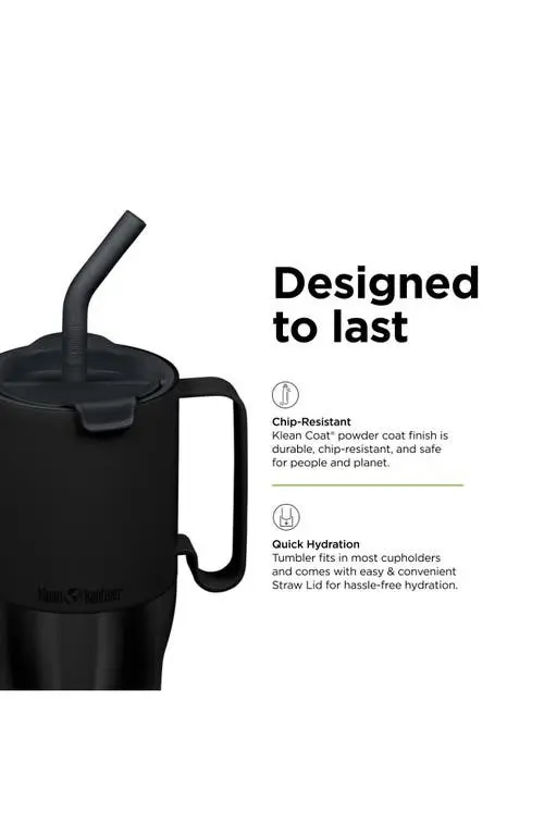 KLEAN KANTEEN 36oz Rise Insulated Tumbler With Straw Lid