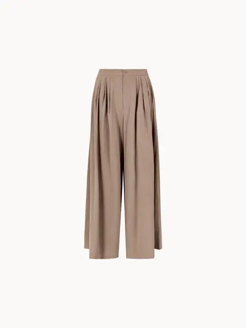 APRICOT Pleat Detail Super Wide Trouser