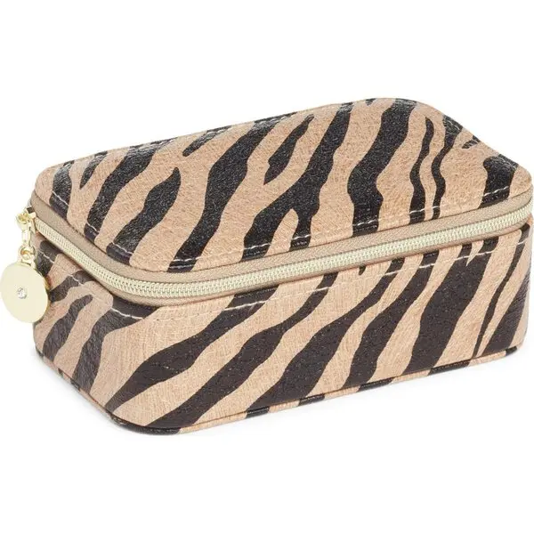 Nordstrom Rectangle Zip Jewelry Box - Ziger Print