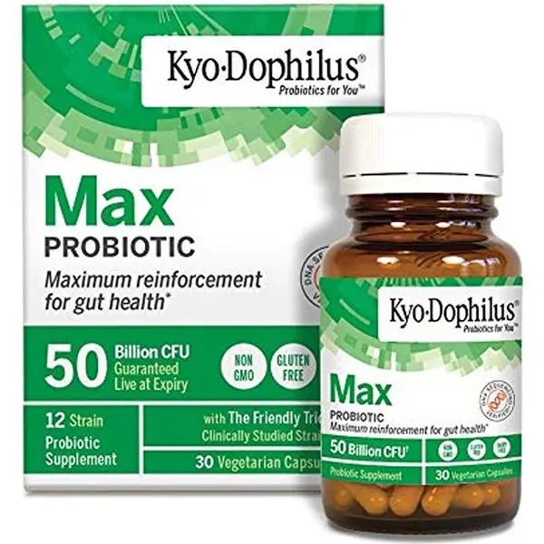 KYO-DOPHILUS Max Probiotic, Maximum Reinforcement For Gut Health