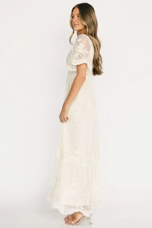 BALTIC BØRN Rosalia Lace Maxi Dress