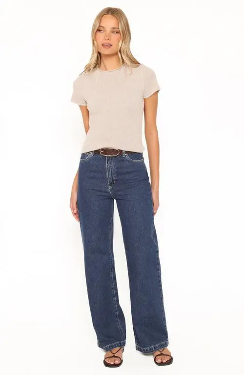 PETAL & PUP Mekali Short Sleeve Sweater