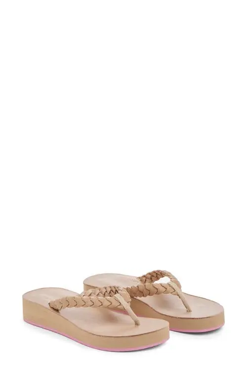 HARI MARI Braided Platform Flip-flops