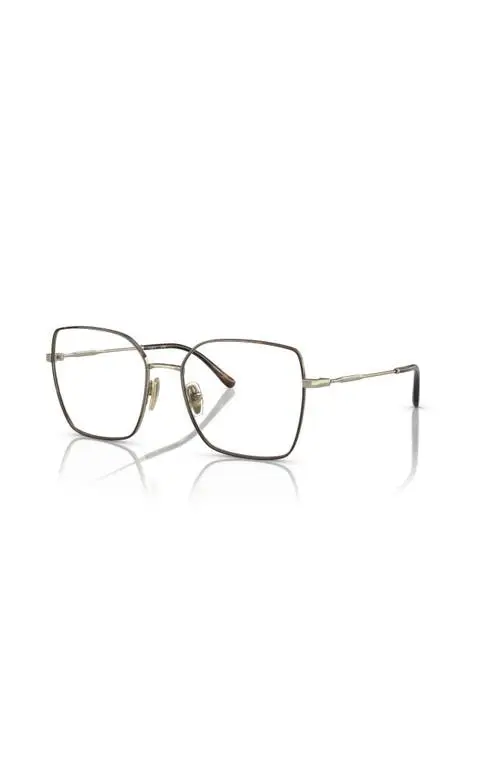 VOGUE EYEWEAR 51mm Irregular Optical Glasses - Brown