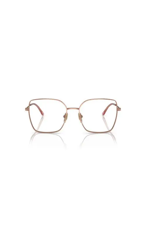 VOGUE EYEWEAR 51mm Irregular Optical Glasses - Pink