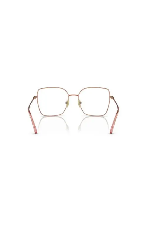 VOGUE EYEWEAR 51mm Irregular Optical Glasses - Pink