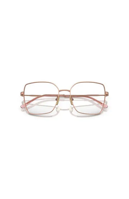 VOGUE EYEWEAR 51mm Irregular Optical Glasses - Pink