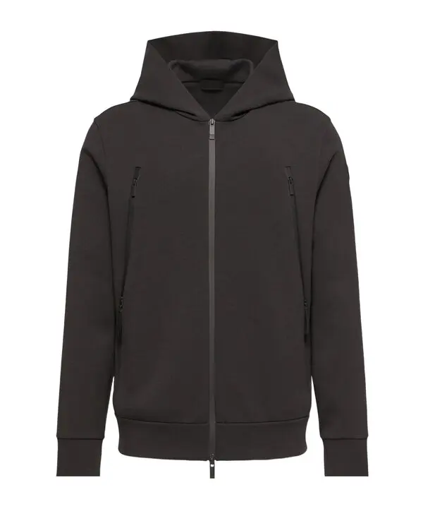 Moncler Cotton Blend Zip-up Hoodie