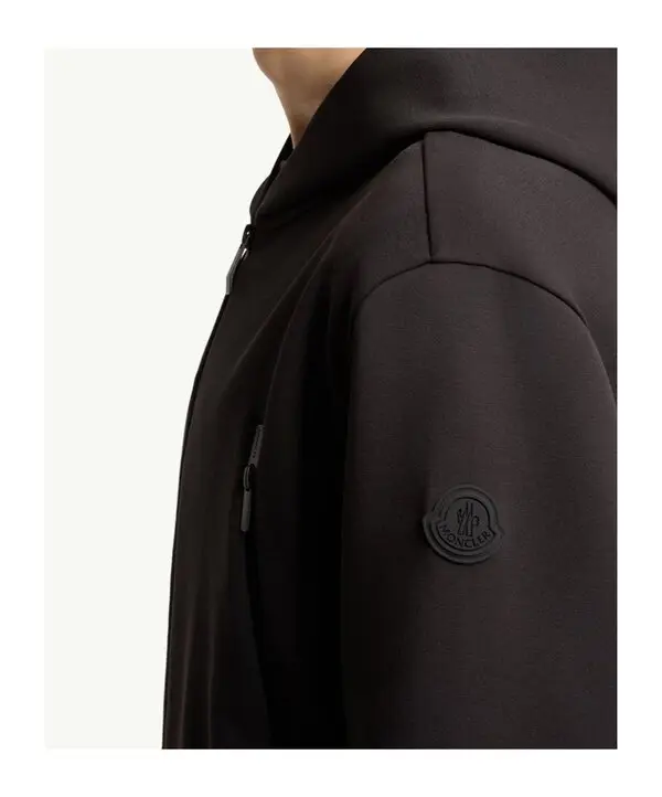 Moncler Cotton Blend Zip-up Hoodie