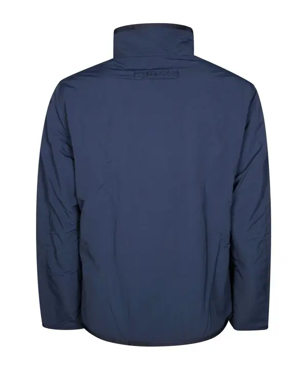 Barbour Logo Embroidered Reversible Fleece Jacket