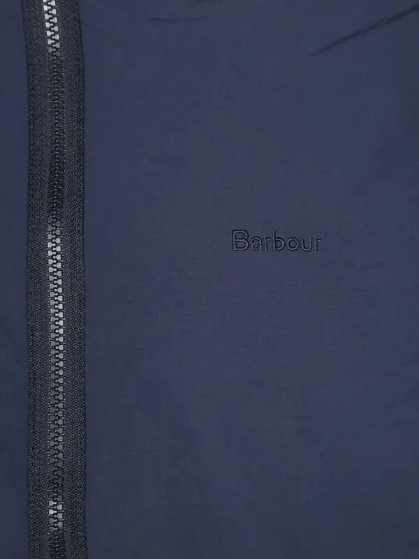 Barbour Logo Embroidered Reversible Fleece Jacket