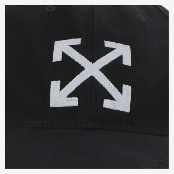 Off-White Arrow Logo Embroidered Baseball Cap