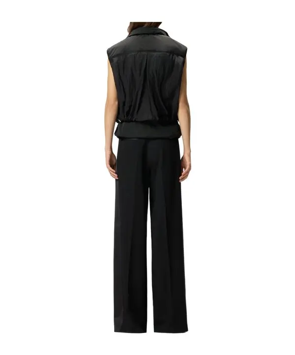 Pinko Sleeveless Drawstring Down Jacket