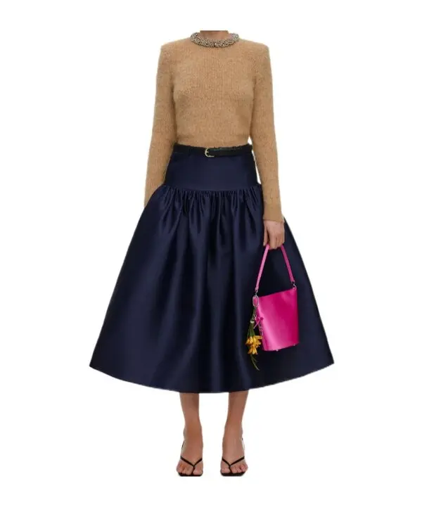 SELF-PORTRAIT Beaded Trim Knit Jumper