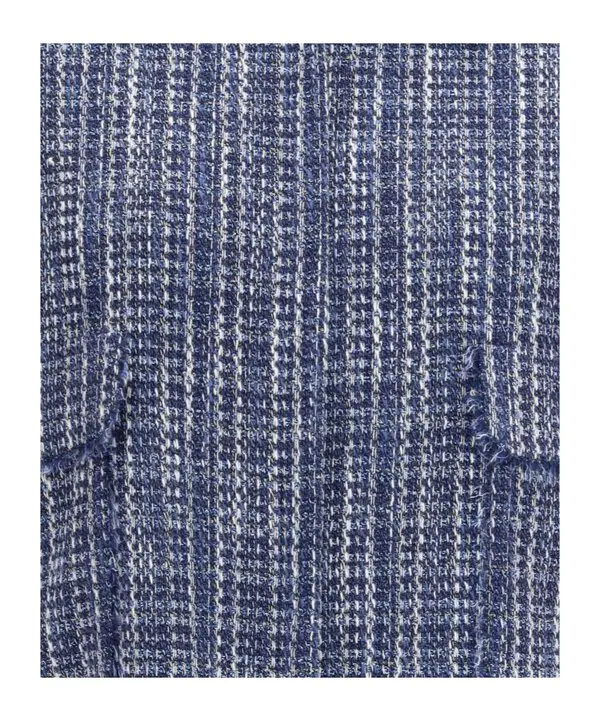 Kiton Zip-up Textured Tweed Jacket