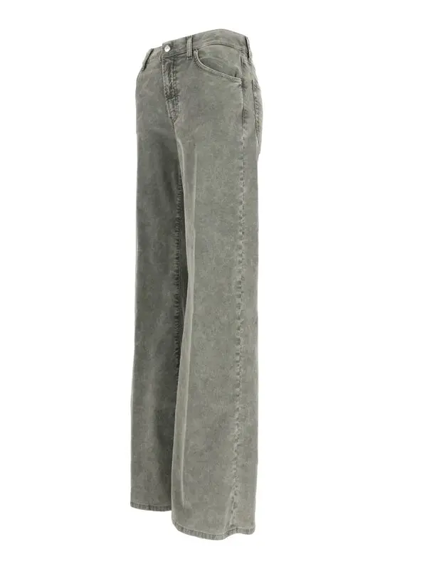 DONDUP Logo Patch Straight-leg Pants