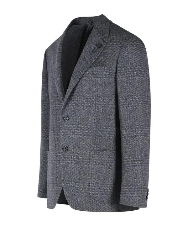 LARDINI Blended-fabric Blazer