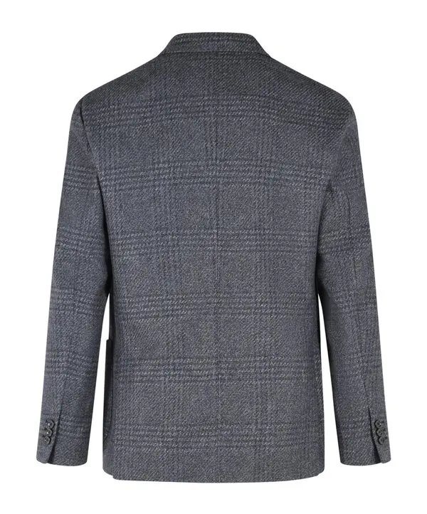 LARDINI Blended-fabric Blazer