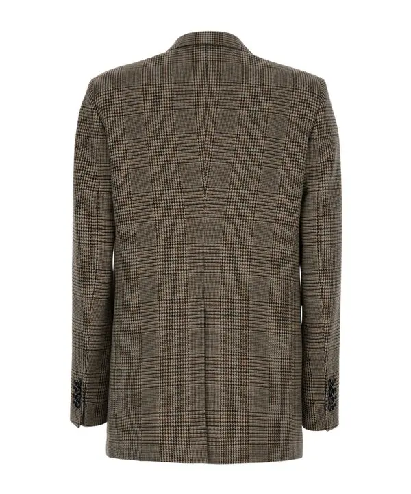 Tagliatore Double-breasted Plaid Jacket