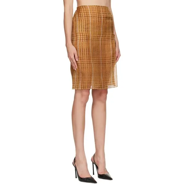 MUGLER Wrap Skirt