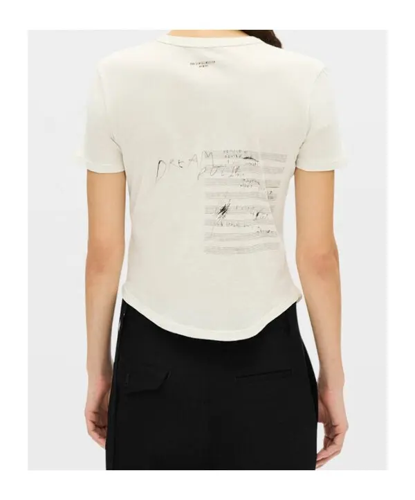 ANN DEMEULEMEESTER Floor Curved-hem T-shirt