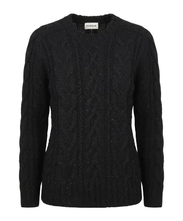 P.a.r.o.s.h Crew-neck Sweater - Nero