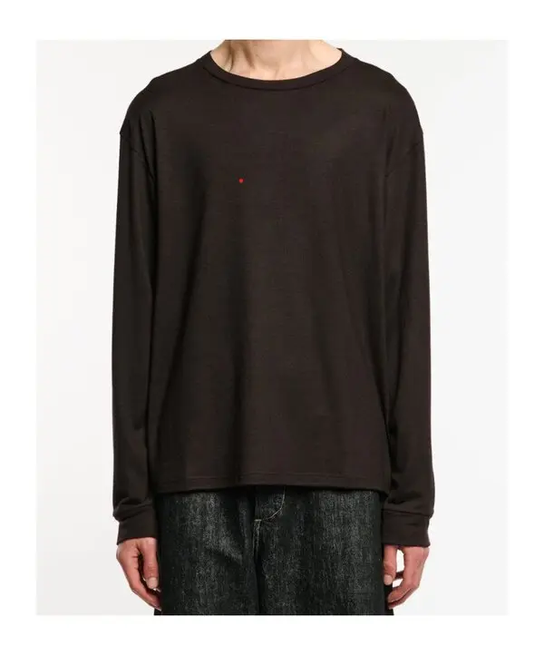 Studio Nicholson Long-sleeved Jersey T-shirt