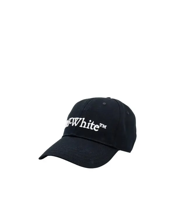 Off-White Logo Embroidered Curved Peak Baseball Cap