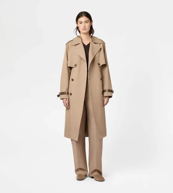 TOD'S Trench Coat With Removable Cape