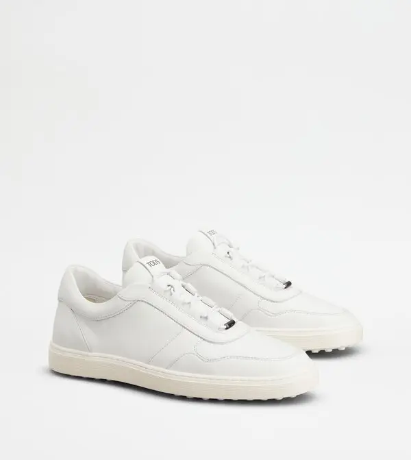 TOD'S Red Dot Sneakers In Nappa Leather