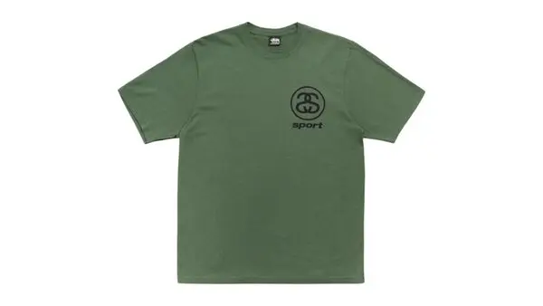 StÜssy Link Sport Pigment Dyed Tee Shirt