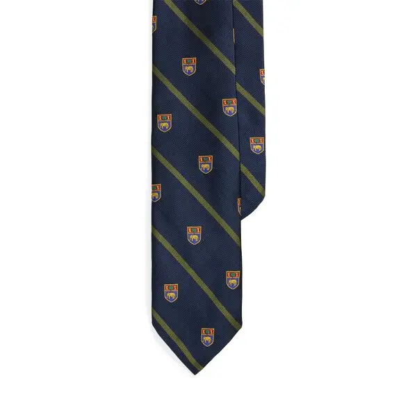 Ralph Lauren Striped Silk Club Tie
