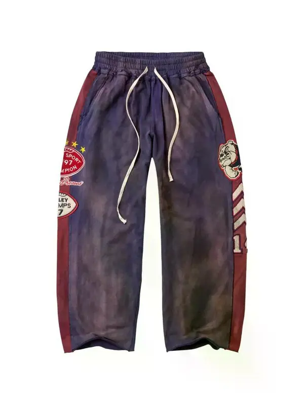 VALE FOREVER Forever Varsity Patch-detail Track Pants