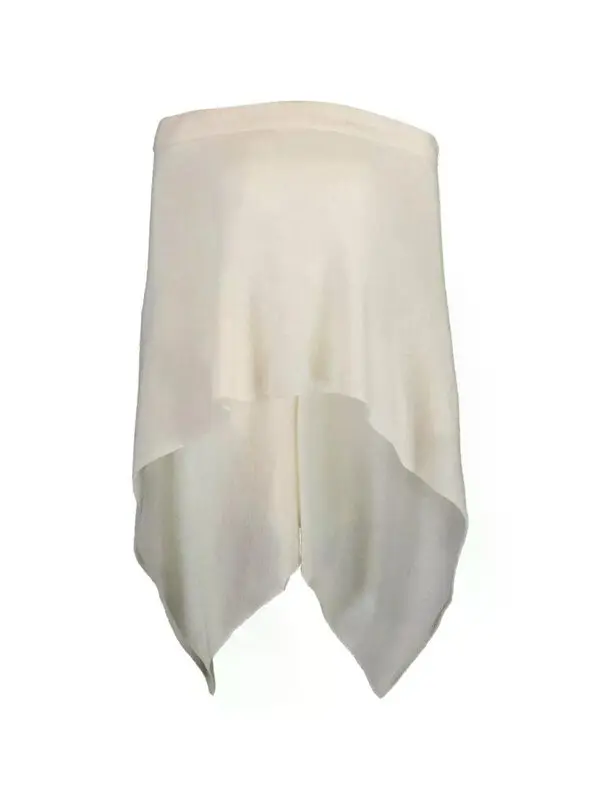 Minnie Rose Ruana Cashmere Poncho