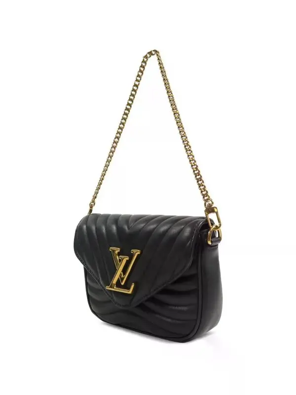 LOUIS VUITTON New Wave Shoulder Bag - Black