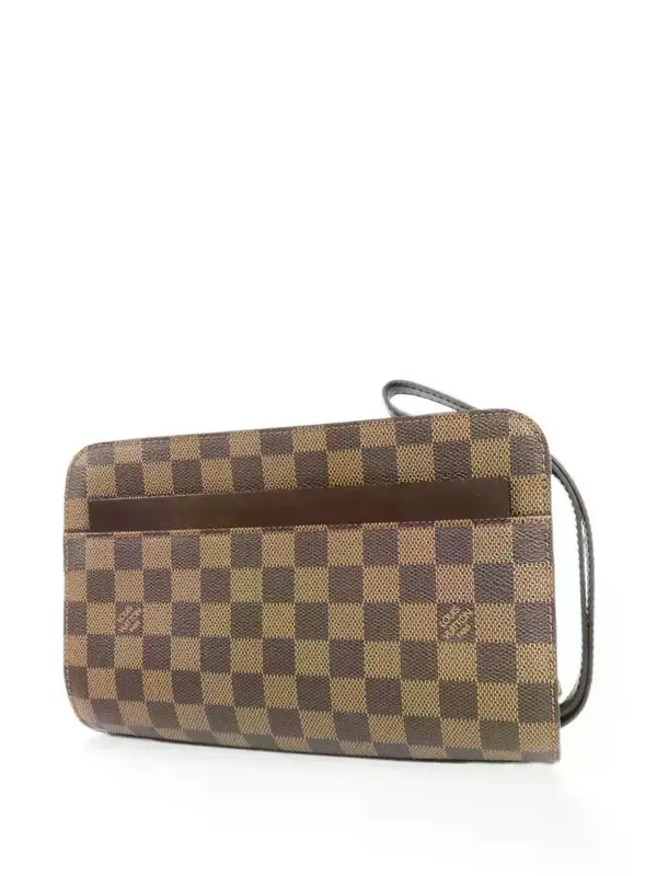 LOUIS VUITTON Saint Louis Damier Ebene Clutch Bag