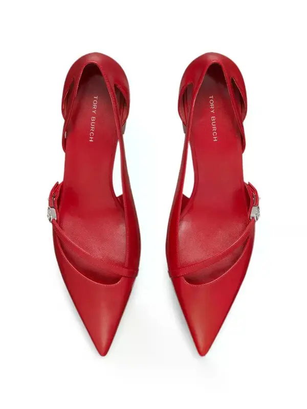 Tory Burch Double T Buckle D'orsay Pumps