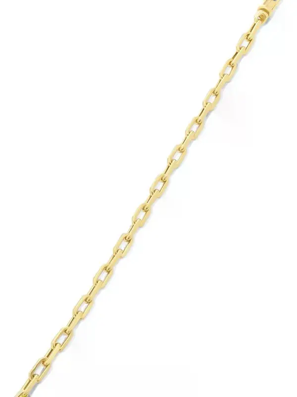 Sara Weinstock 18k Yellow Rectangle Link Chain Bracelet