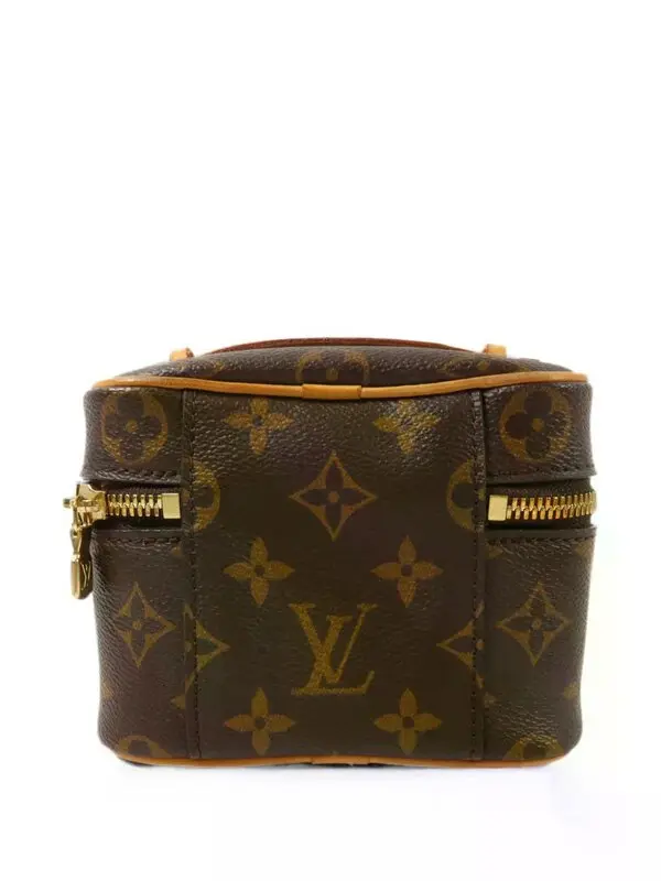 LOUIS VUITTON Monogram Nice Nano Make-up Bag