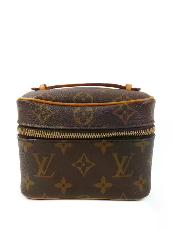 LOUIS VUITTON Monogram Nice Nano Makeup Bag