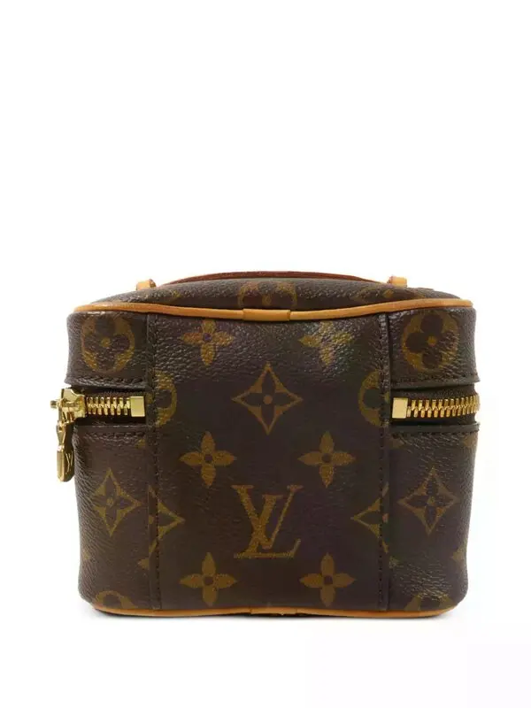 LOUIS VUITTON Monogram Nice Nano Makeup Bag