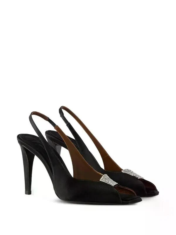 GIUSEPPE ZANOTTI La Nuit Slingback 90 Pumps