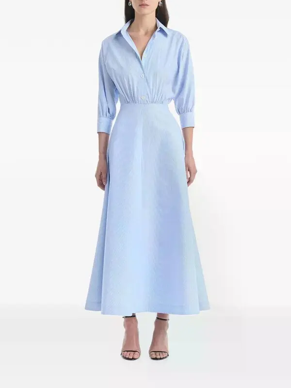 Altuzarra Eleanor Striped Shirt Dress