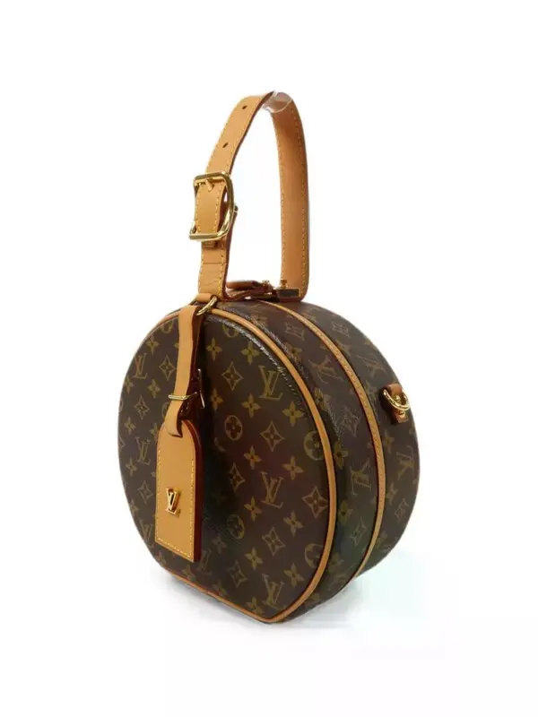 LOUIS VUITTON Petite Boite Chapeau Monogram Clutch Bag