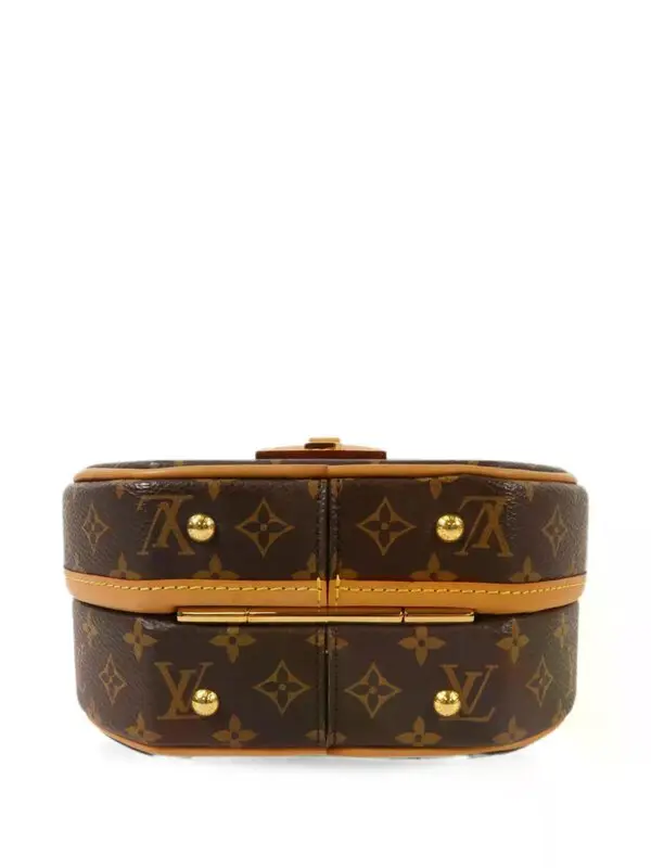 LOUIS VUITTON Petite Boite Chapeau Monogram Clutch Bag