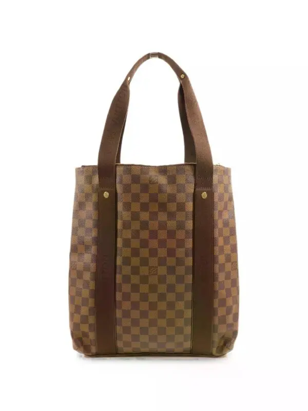 LOUIS VUITTON Beaubourg Damier Ebene Tote Bag