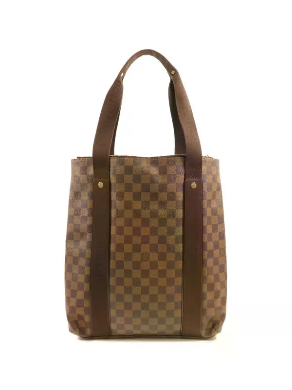 LOUIS VUITTON Beaubourg Damier Ebene Tote Bag