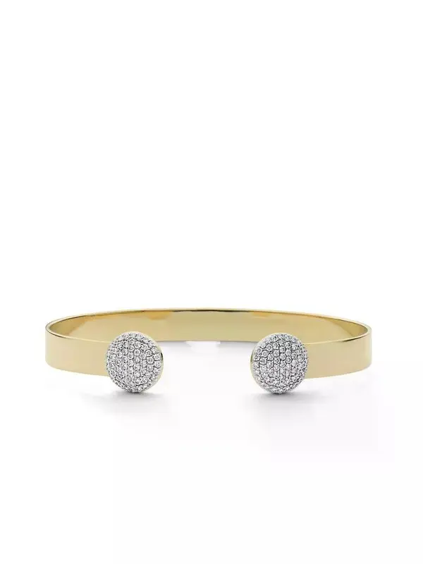 Phillips House 14k Yellow Diamond Pave Infinity Bracelet